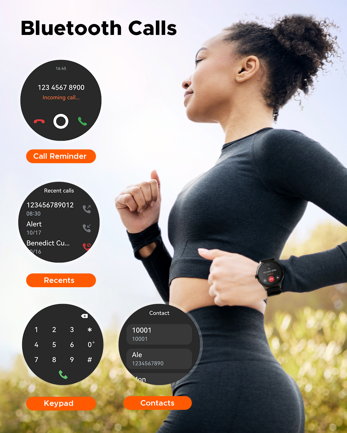 Truefree Watch GT2 Smartwatch with Bluetooth Calls, Smart Notifications ...