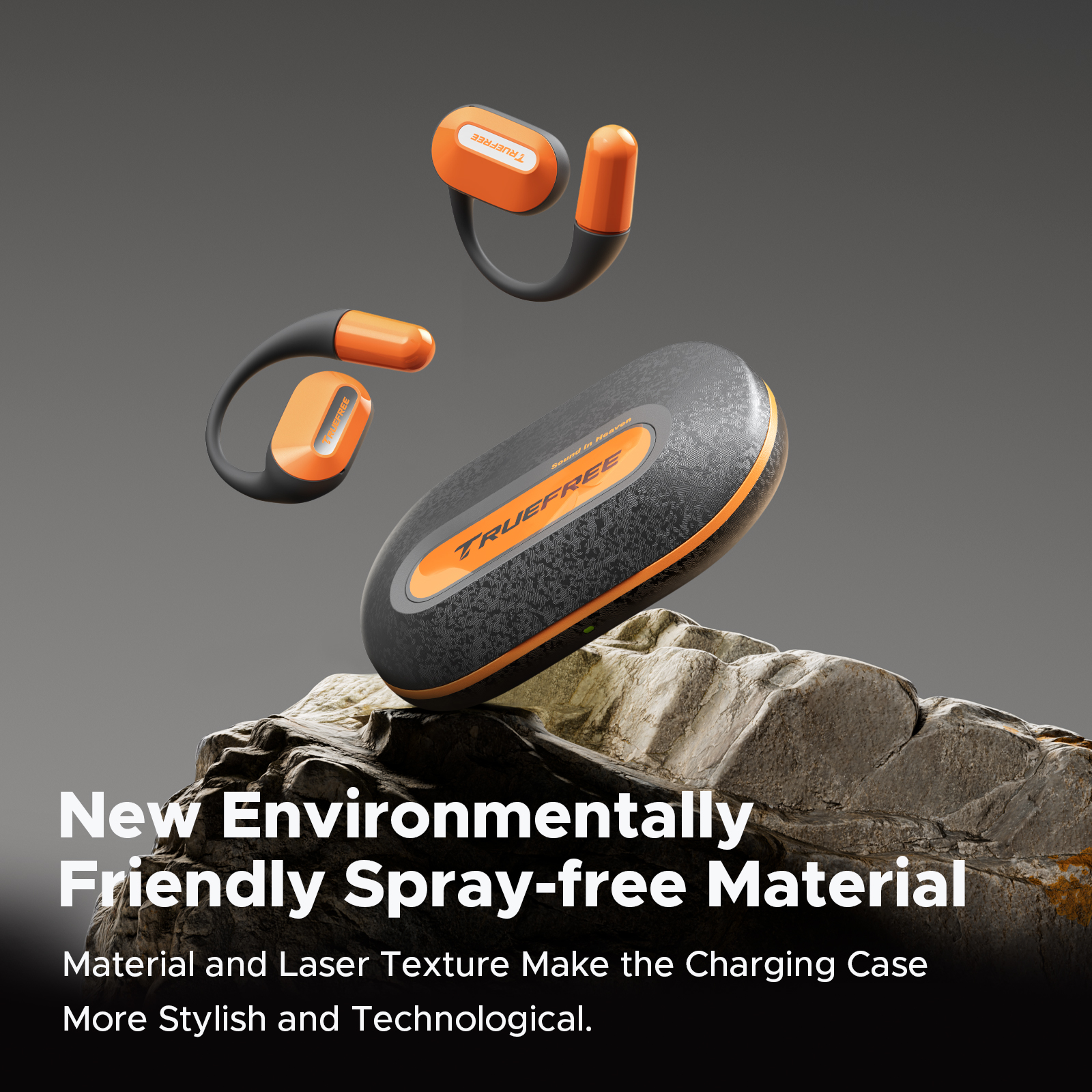 Truefree O2 Open Ear Headphones Ultra-Light, IPX5 Waterproof, 22H ...